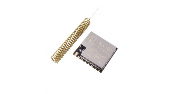 LoRa Ra-01 Long Range Wireless Transceiver SX1278 (433MHz) | 101770 ... LoRa Ra-01 Long Range Wireless Transceiver SX1278 (433MHz) | 101770 ...